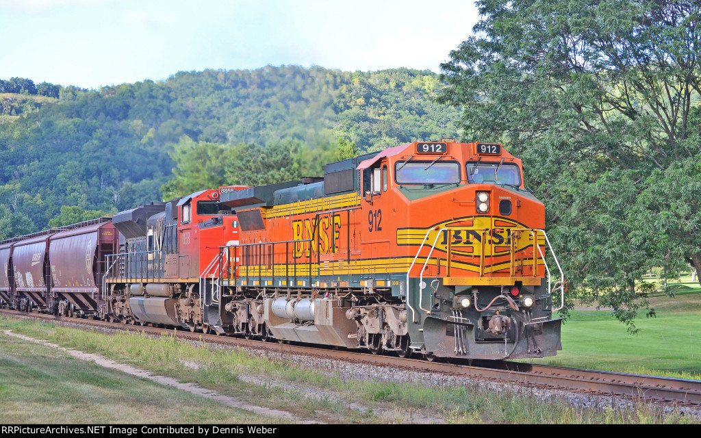 BNSF 912, BNSF's Aurora Sub.